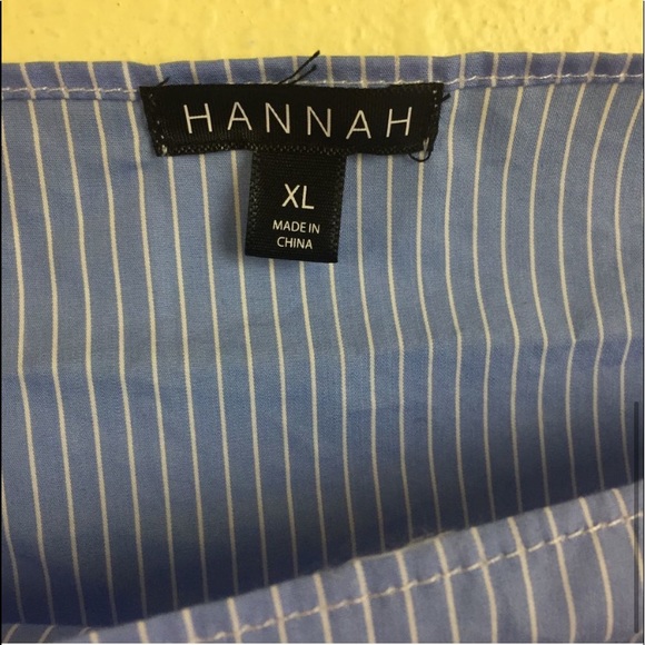 Hannah | Tops | Nwt Hannah Off Shoulder Tunic Xl | Poshmark